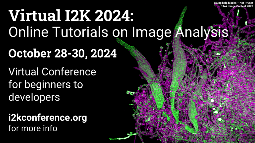 Virtual I2K 2024 - BioImaging North America Site