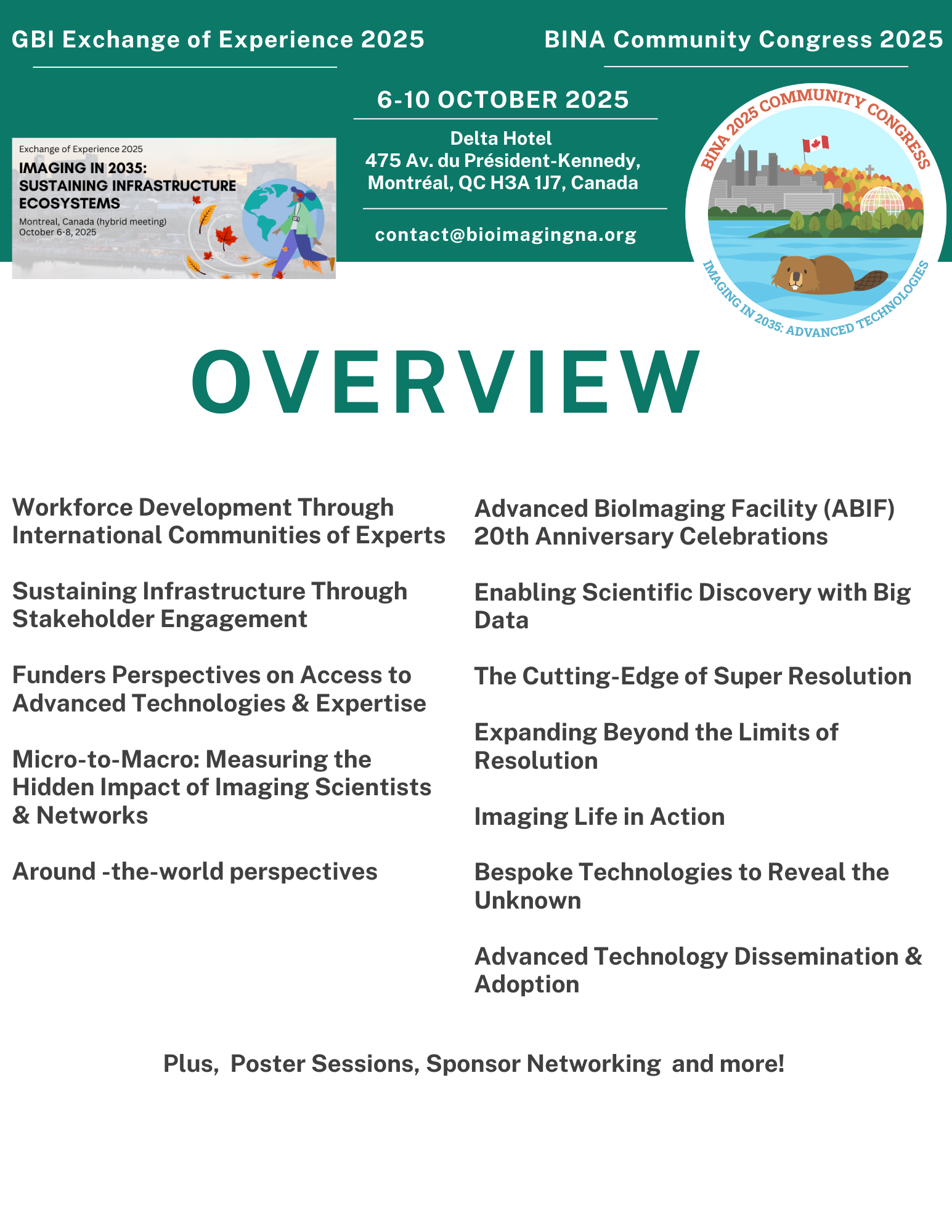 GBIxBINA2025 - BioImaging North America Site